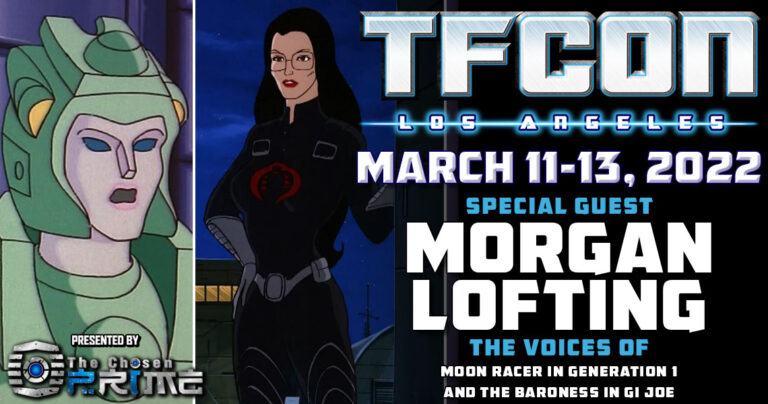 Transformers voice actor Morgan Lofting to attend TFcon Los Angeles 2022