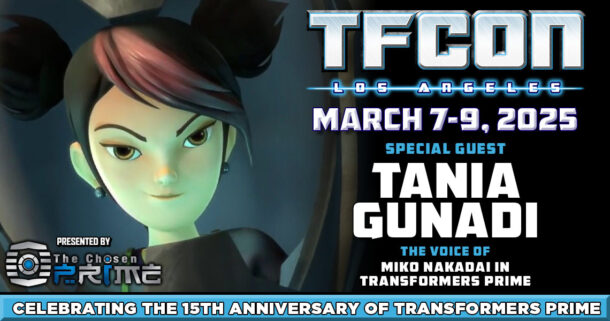 Transformers voice actor Tania Gunadi to attend TFcon Los Angeles 2025