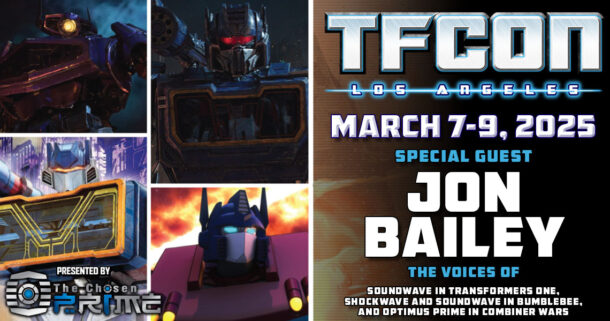 Transformers Voice Actor Jon Bailey To Attend Tfcon Los Angeles 2025