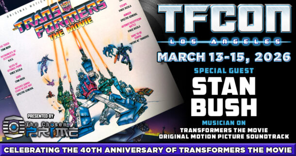 Transformers The Movie musician Stan Bush to attend TFcon Los Angeles 2026